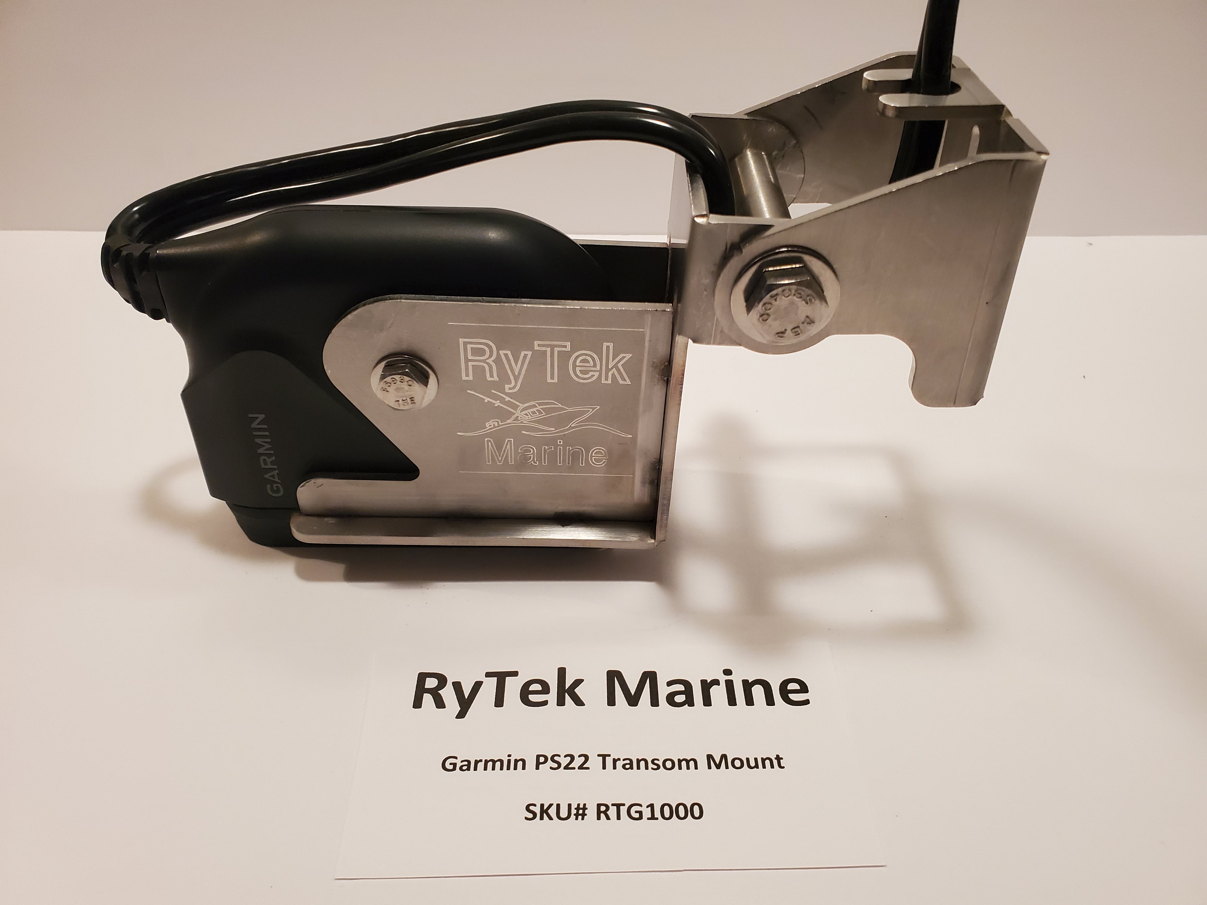 RTG1550 Garmin Panoptics PS22 Transom Mount – RyTek Marine