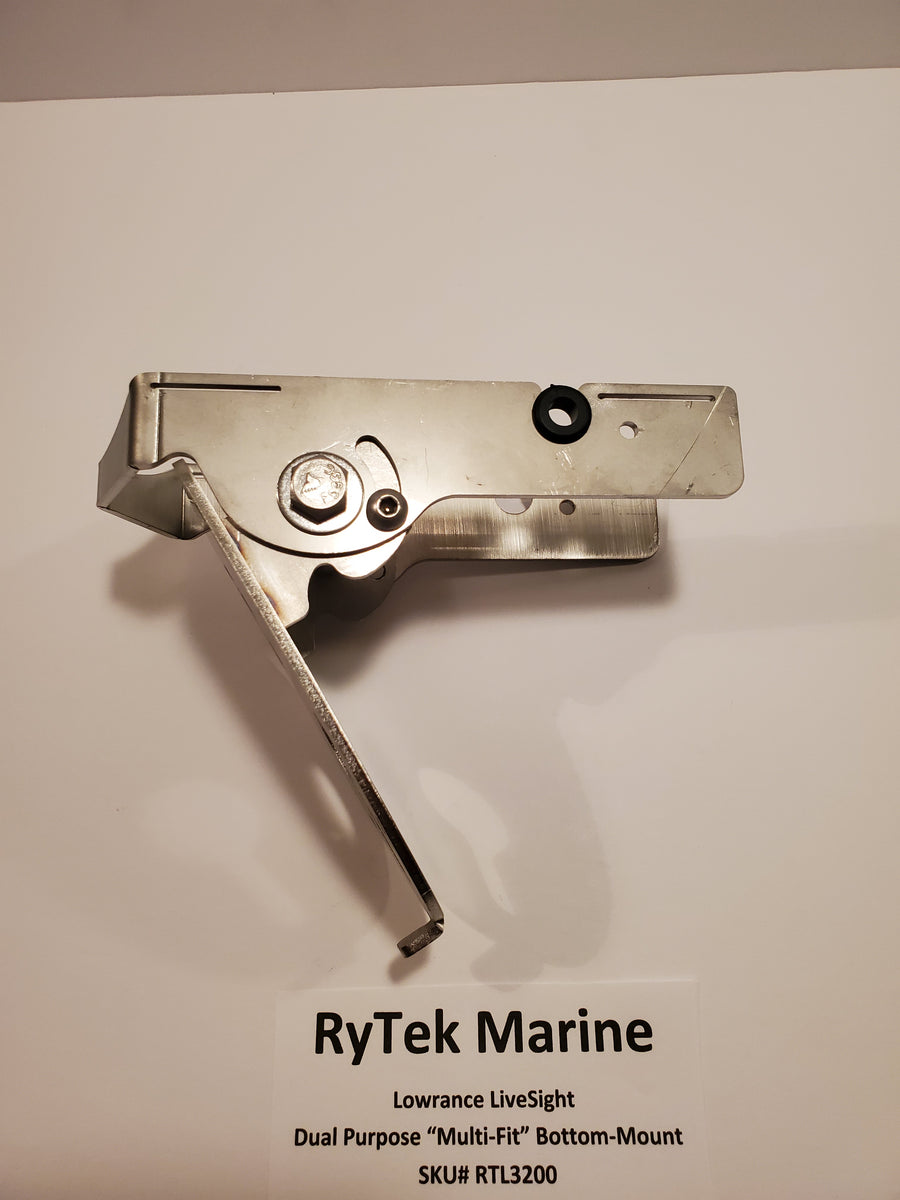RyTek Lowrance LiveSight Dual Purpose Multi-Fit Bottom-Mount – RyTek Marine